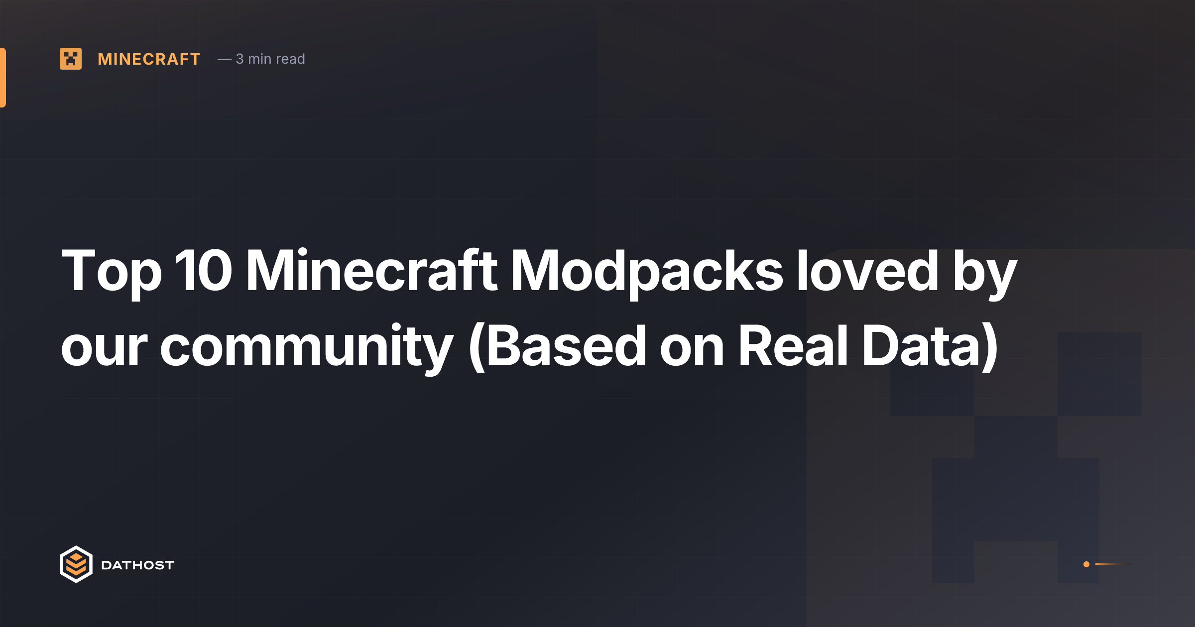 Top 10 Minecraft Modpacks by Real Data Insights | DatHost